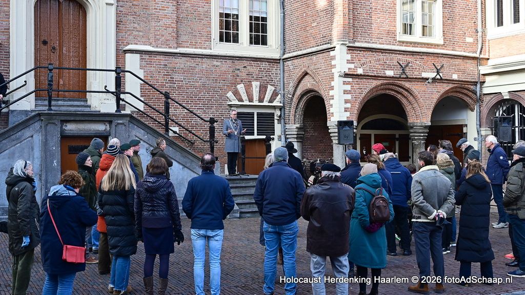Holocaust Herdenking Haarlem 2026 | Foto Ad Schaap
