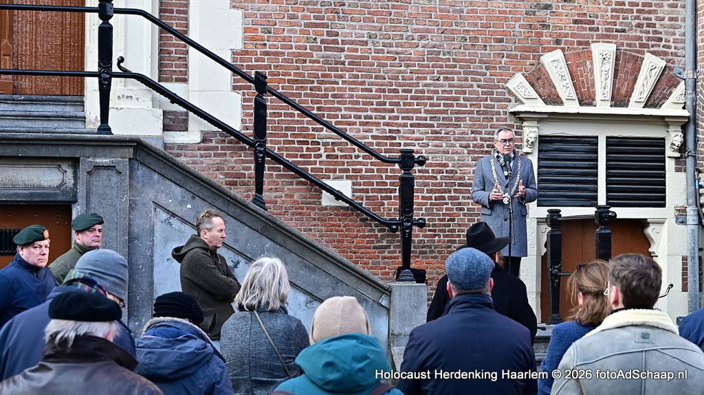 Holocaust Herdenking Haarlem 2026 | Foto Ad Schaap